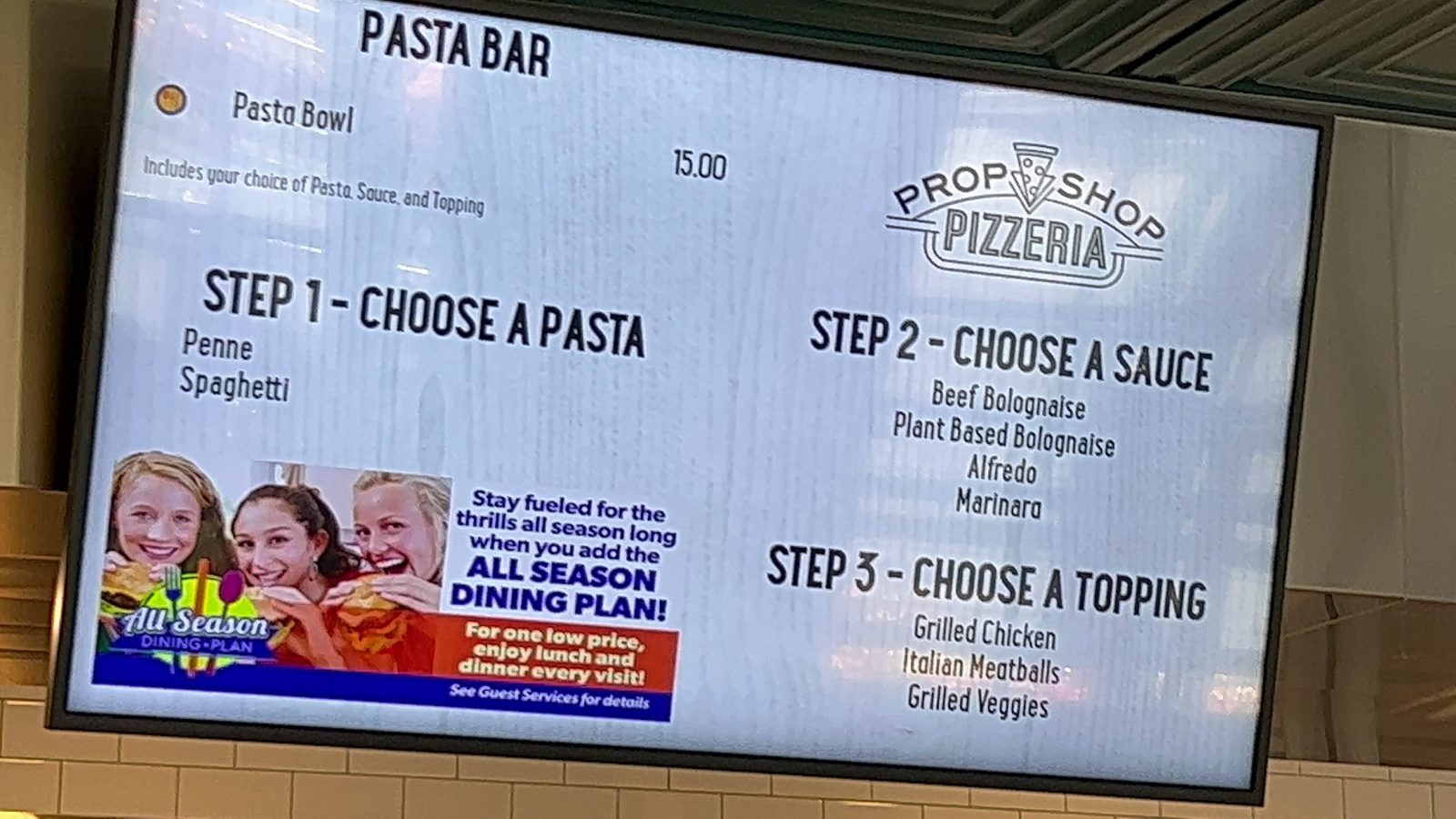 Knott's Berry Farm's New Prop Shop Pizzeria
