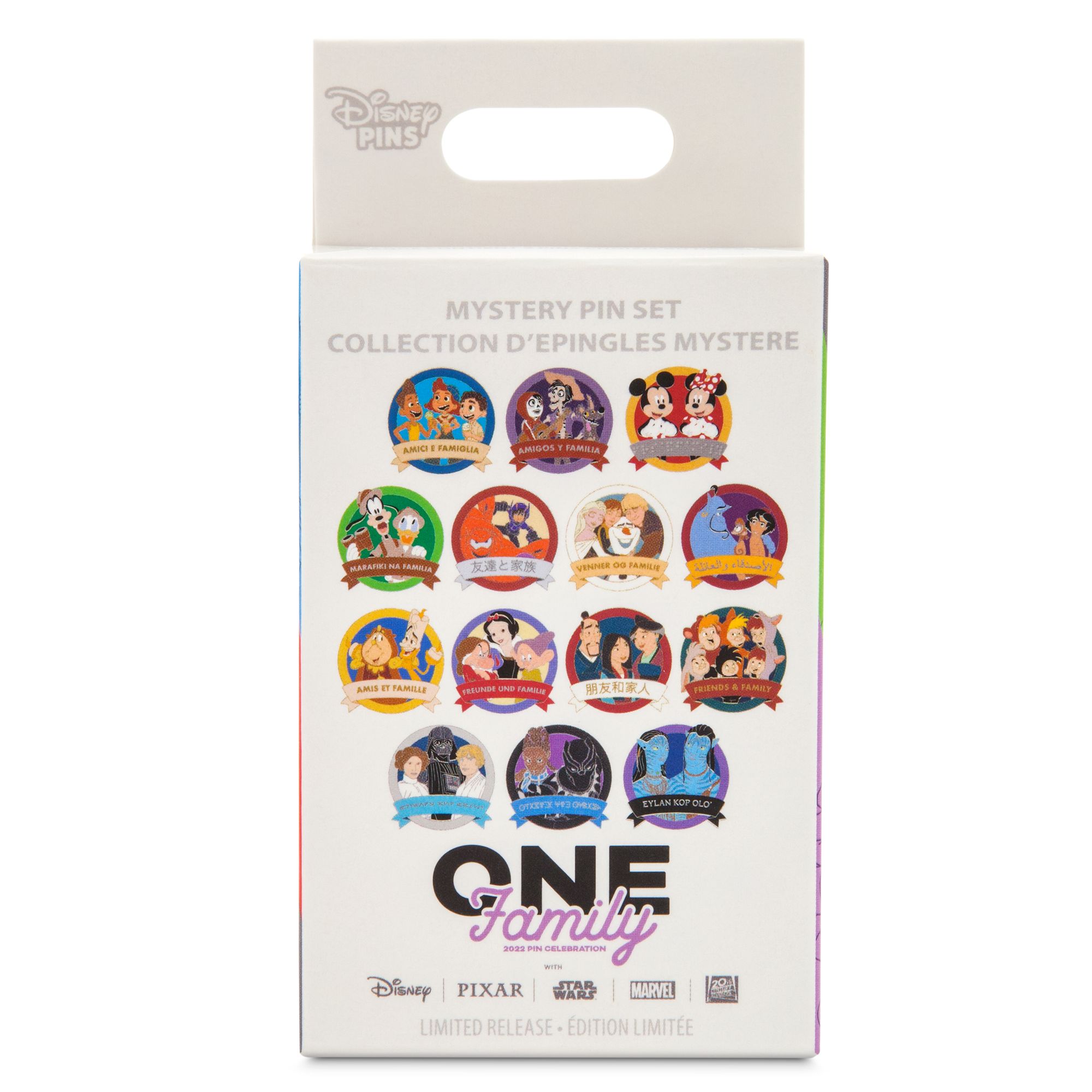 shopDisney Reveals Collection of ONE Family Pins for 2022