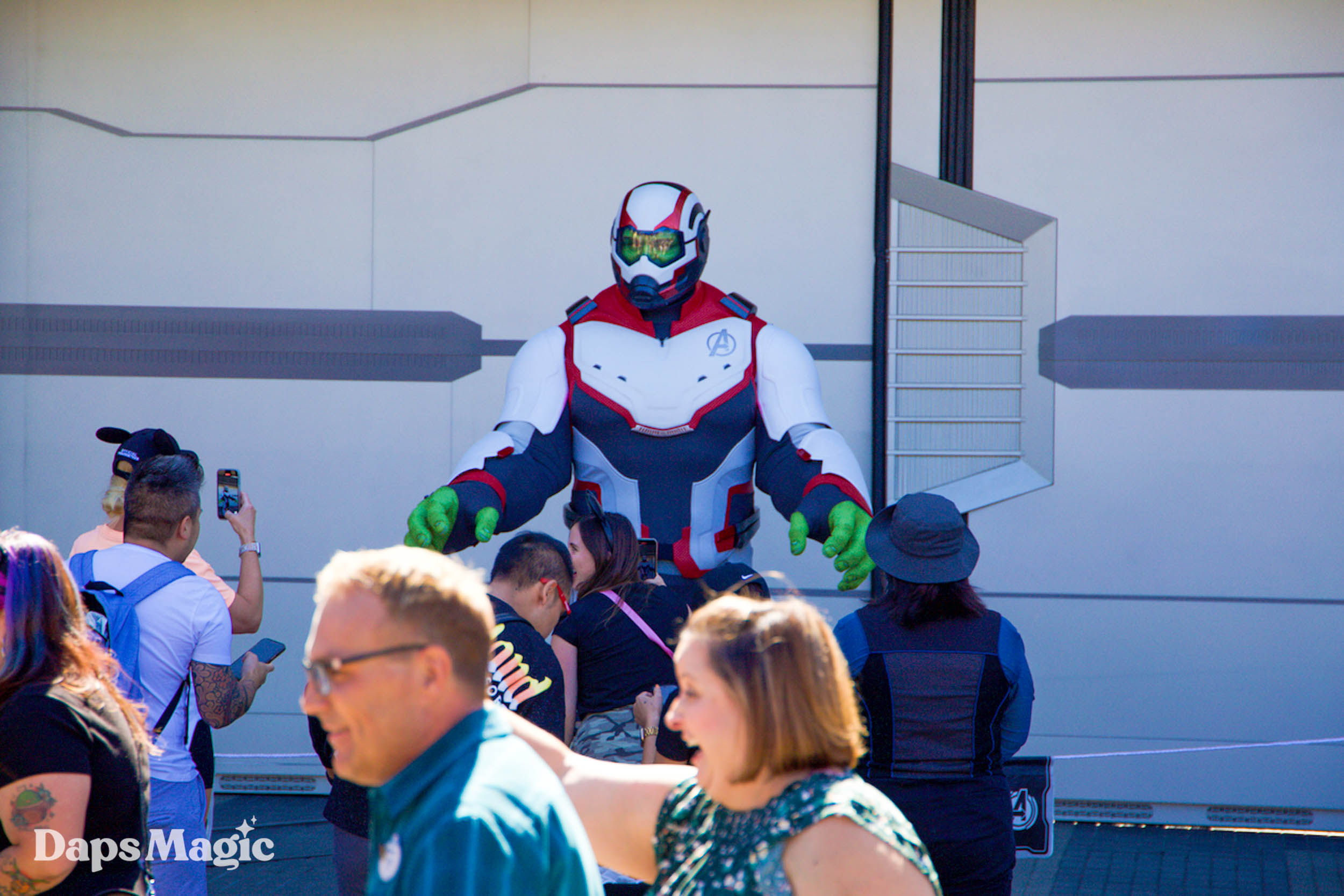 VIDEO & PHOTOS: The Incredible Hulk Arrives at Avengers Campus