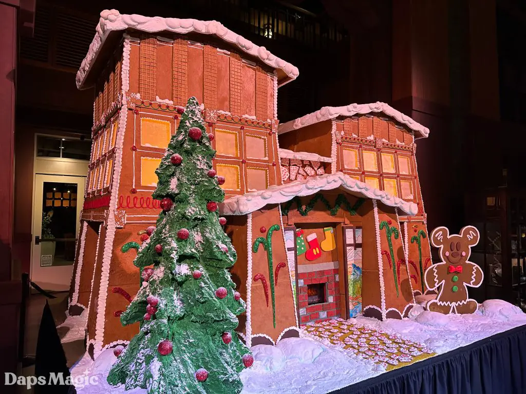 Gingerbread House Arrives at Grand Californian Hotel and Spa