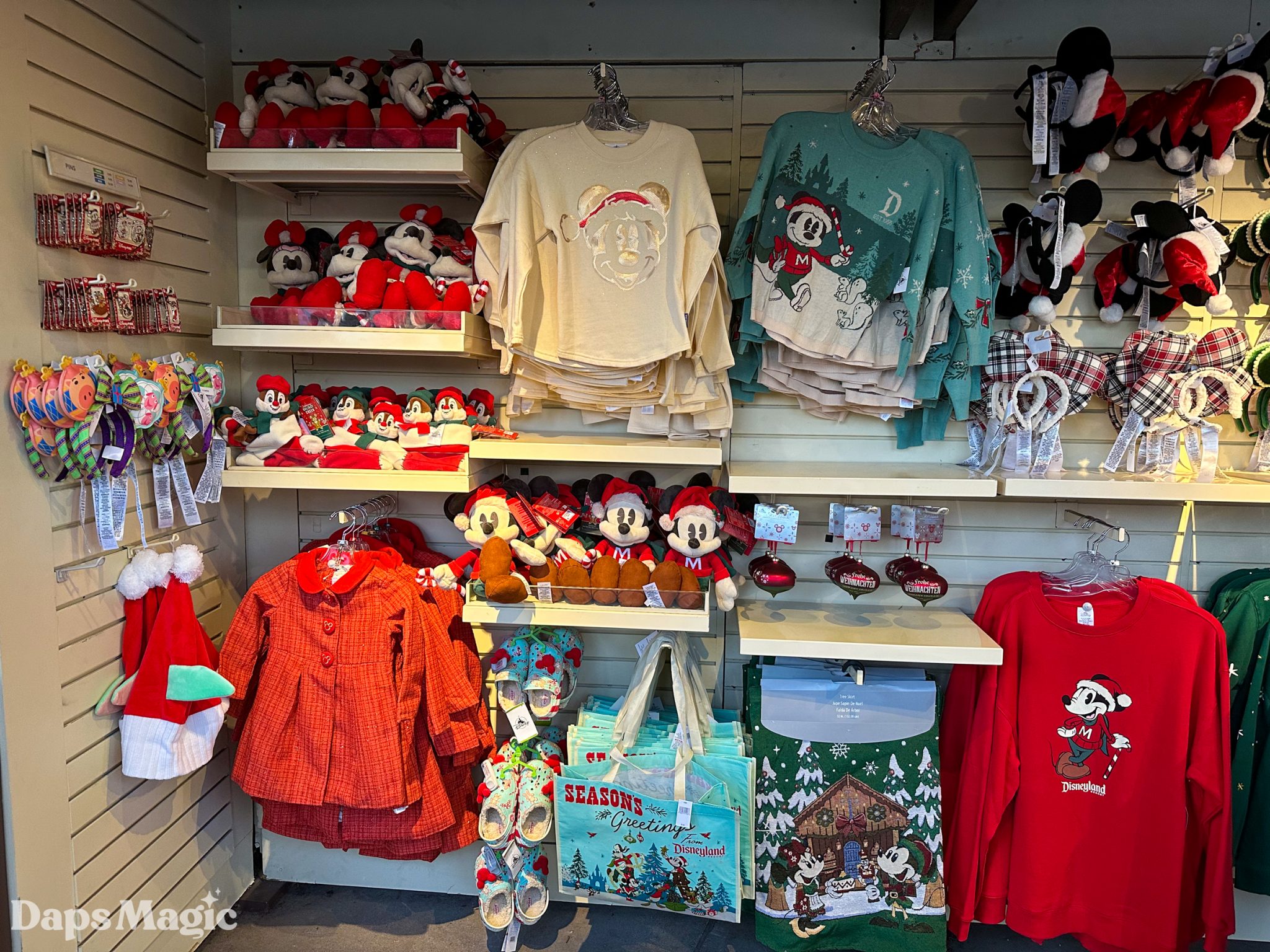 Holiday Merchandise Fills Merchandise Kiosk at The Little Mermaid ...