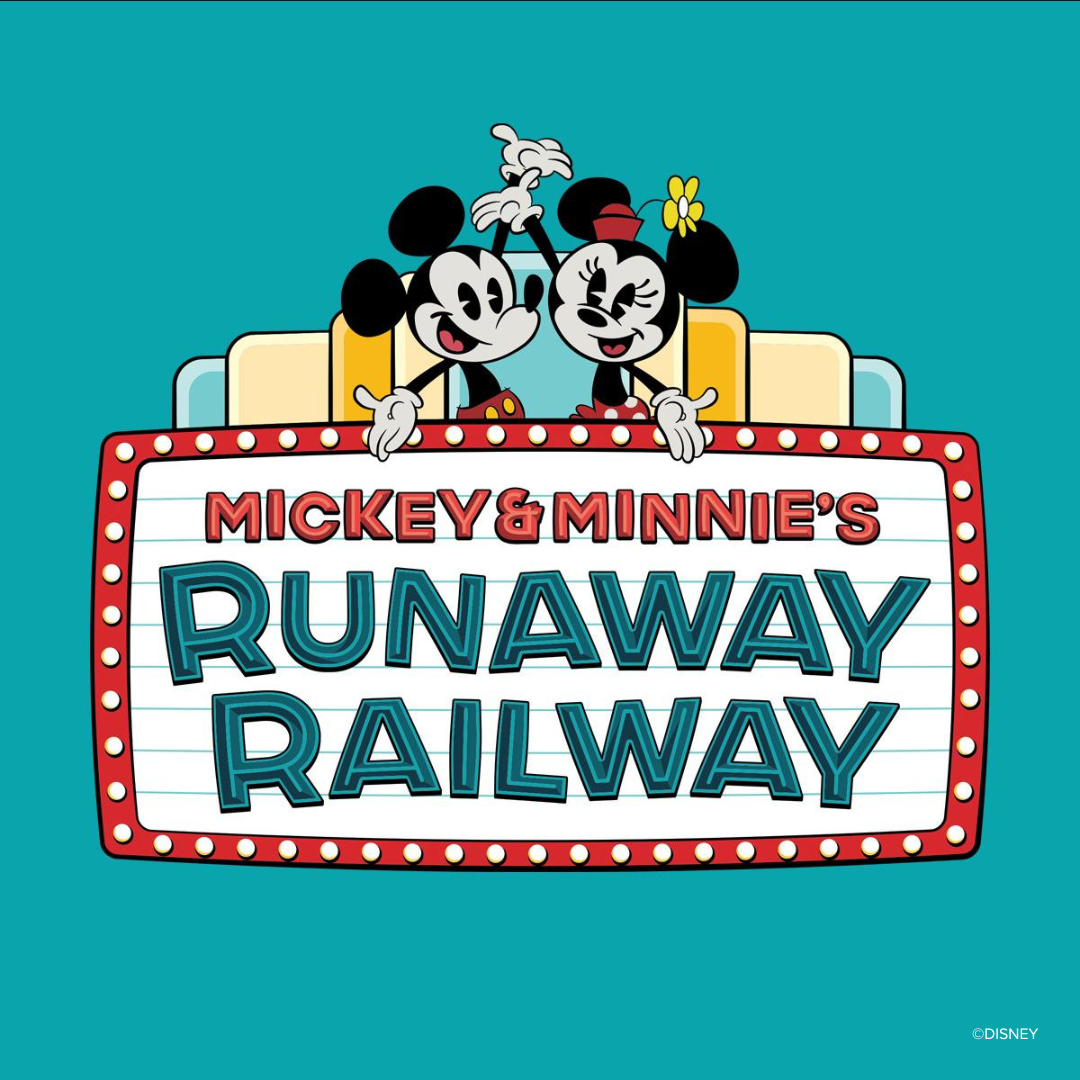 New Logo Unveiled for Disneyland's Mickey & Minnie's Runaway Railway