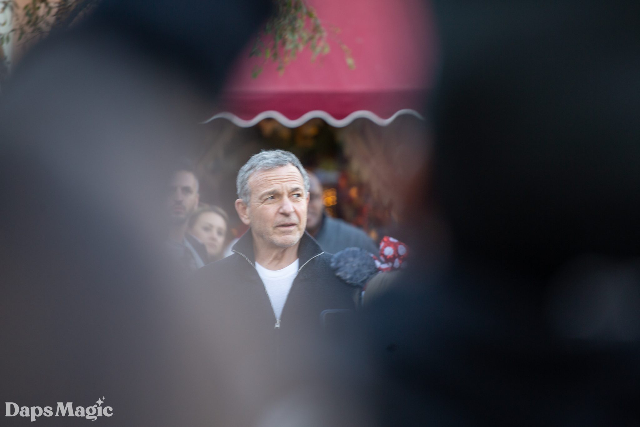 Disney CEO Bob Iger is Greeted With Enthusiastic Response Upon His ...