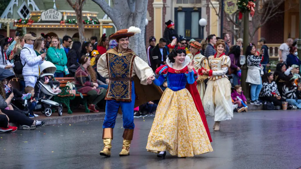 A Rainy New Year's Day Surprise During A Christmas Fantasy Parade at ...