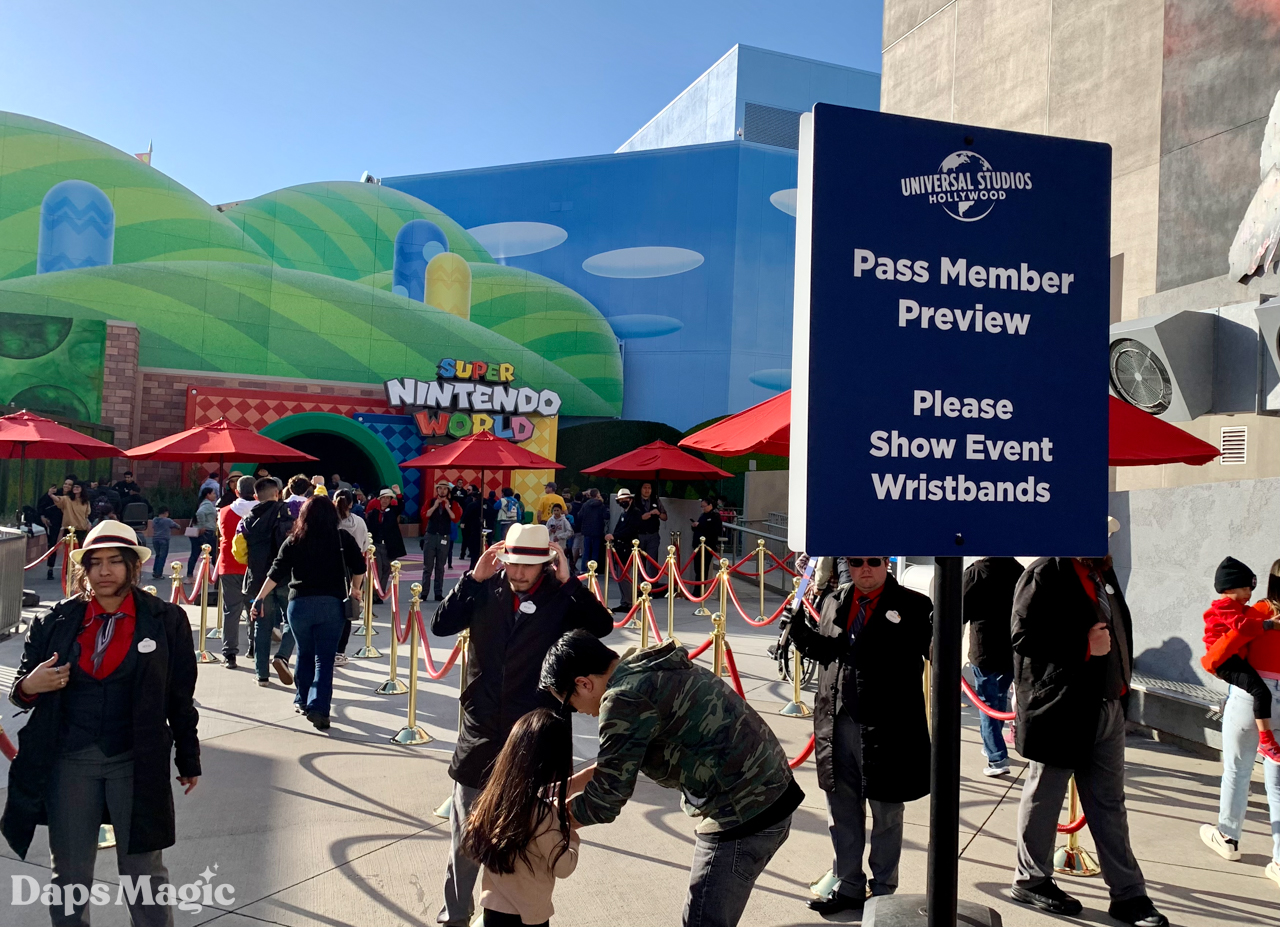 An Early Look at Super Nintendo World by Day and By Night