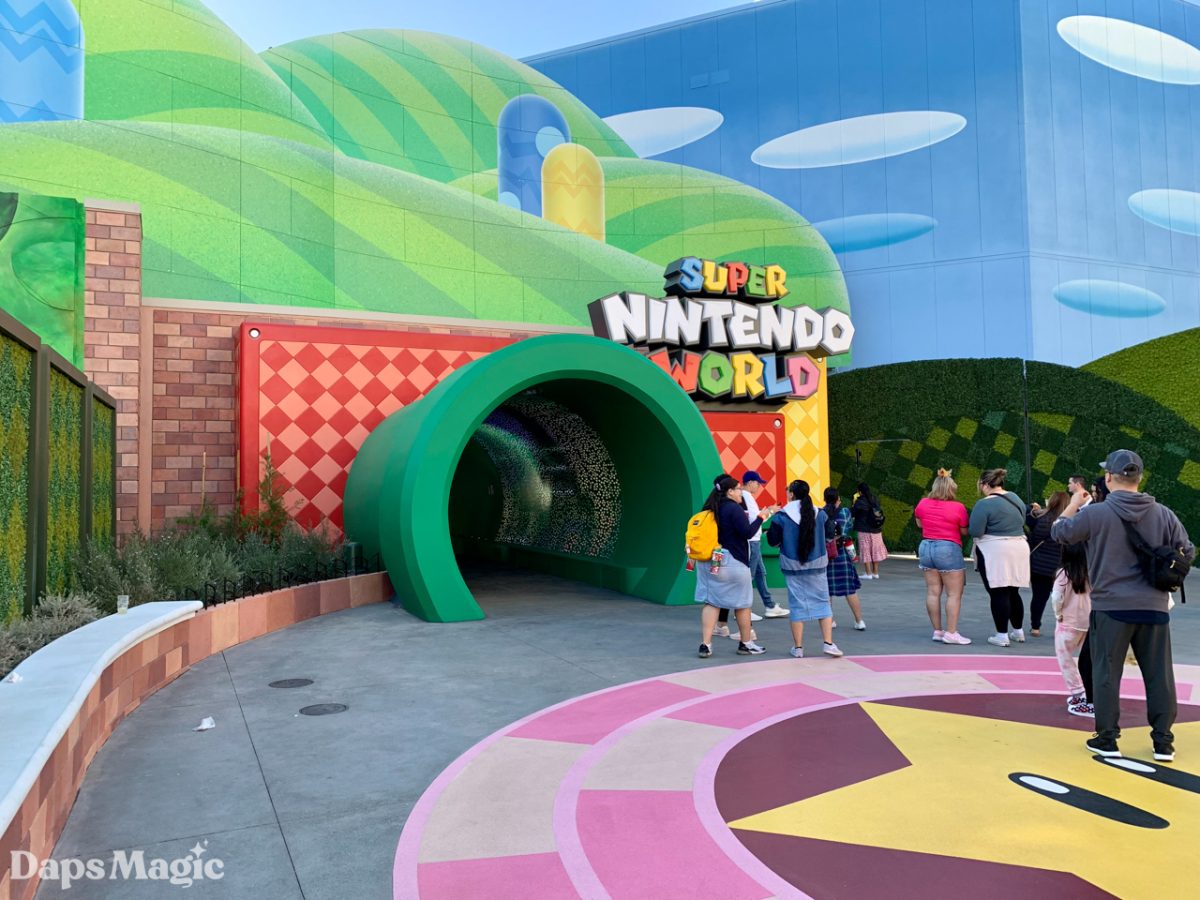 An Early Look at Super Nintendo World by Day and By Night