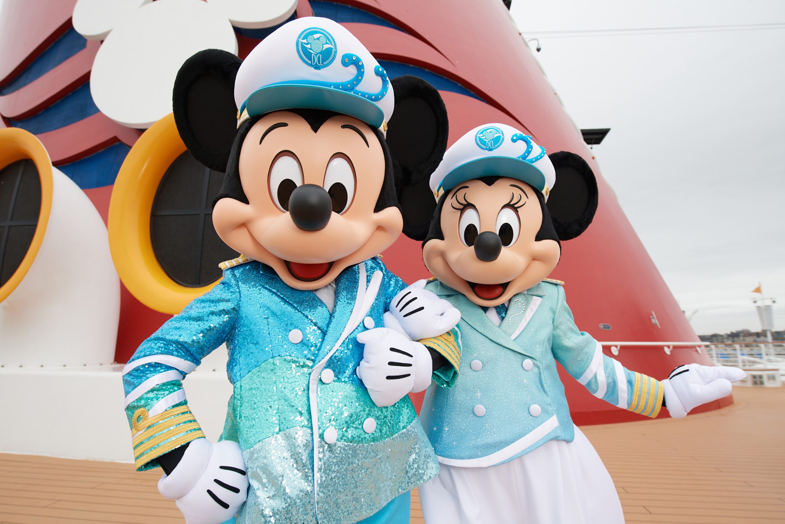 Captain Mickey Mouse and Captain Minnie Mouse Celebrate 25 Years of ...