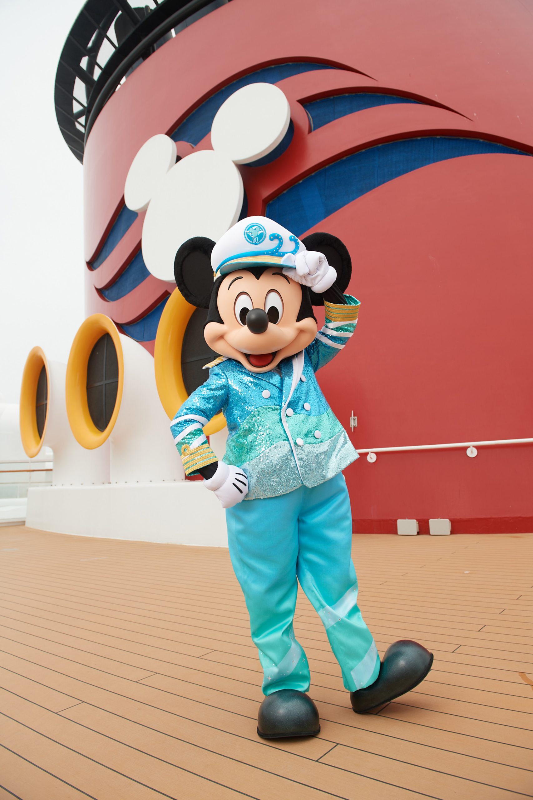 Captain Mickey Mouse and Captain Minnie Mouse Celebrate 25 Years of ...