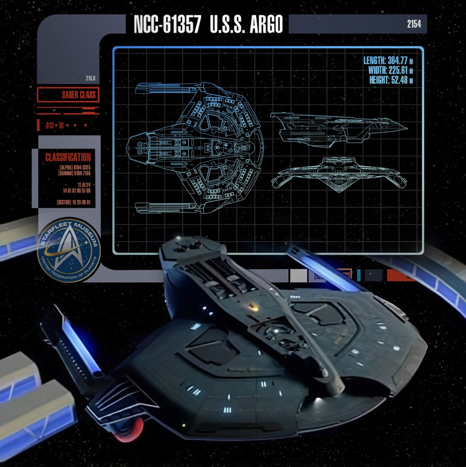 Star Trek: Picard - The Ships of the Fleet Museum