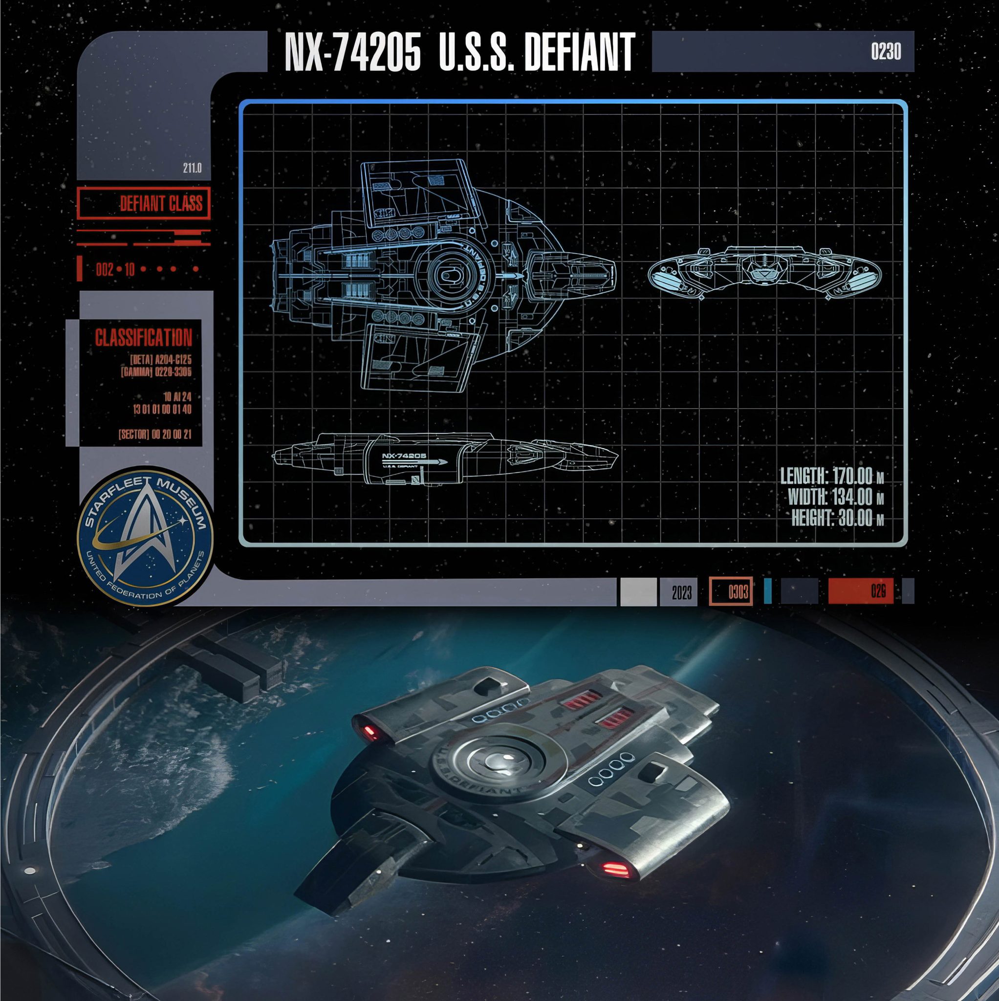 Star Trek: Picard - The Ships of the Fleet Museum