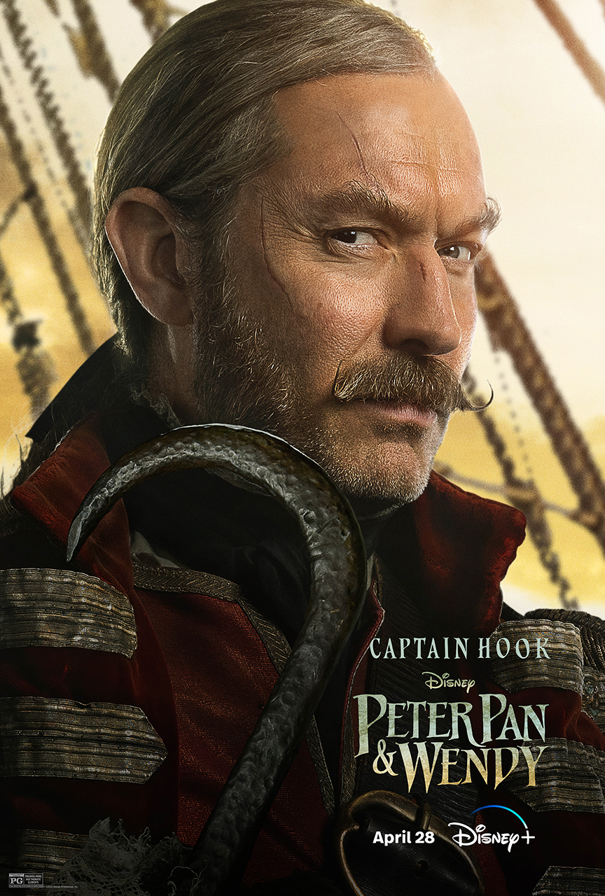 Character Posters Released for 'Peter Pan & Wendy' One Month Ahead of ...