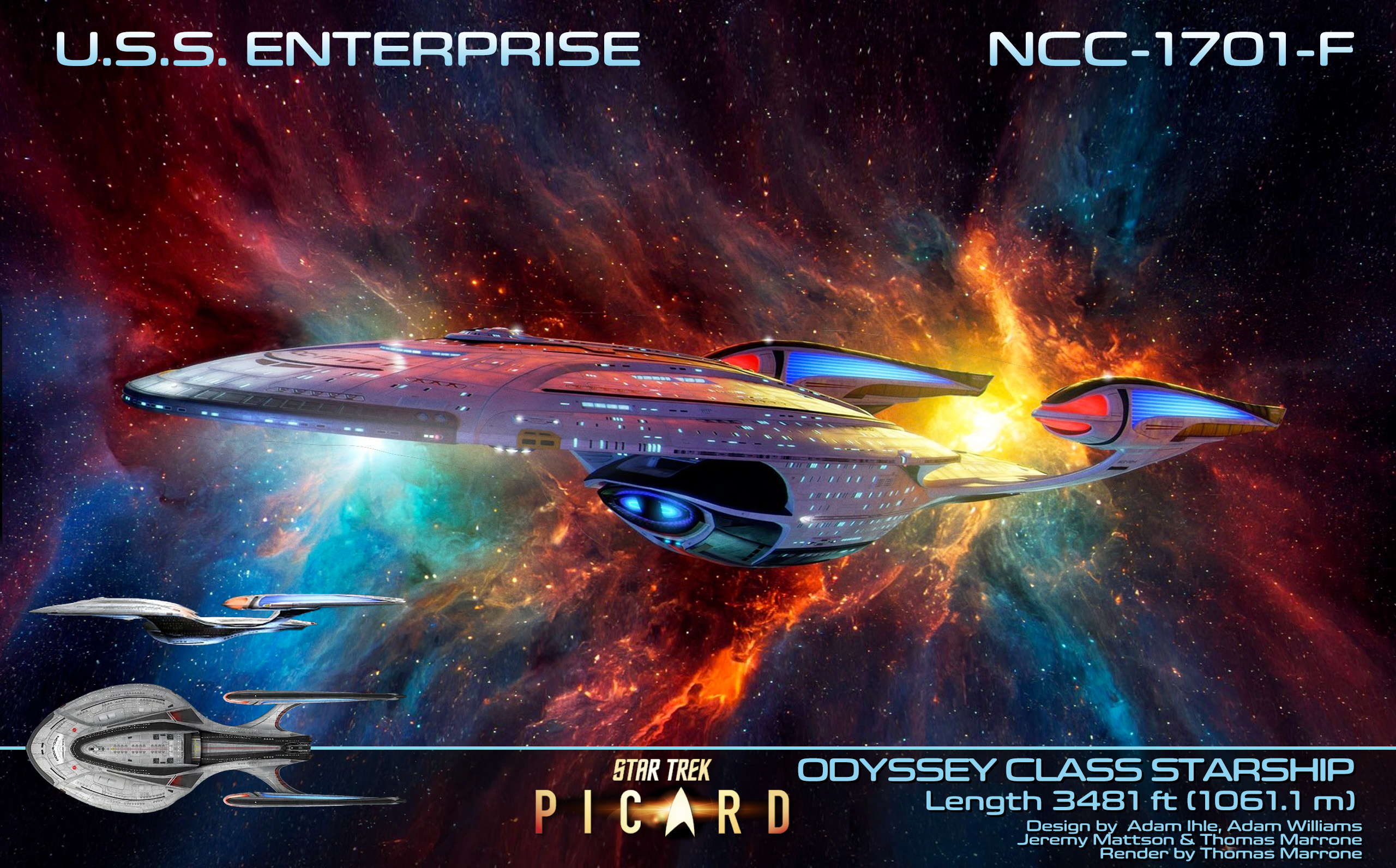 Star Trek: Picard - The USS Enterprise NCC-1701-F