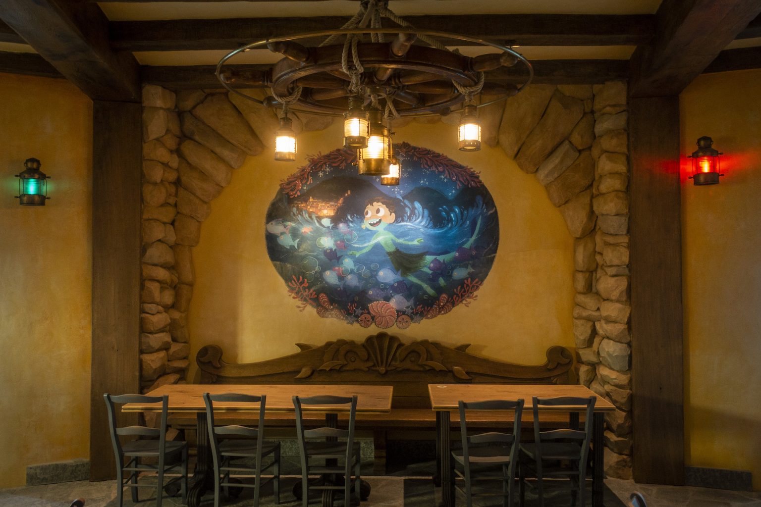 New Restaurant Area Inspired by 'Luca' Unveiled at Disneyland Paris