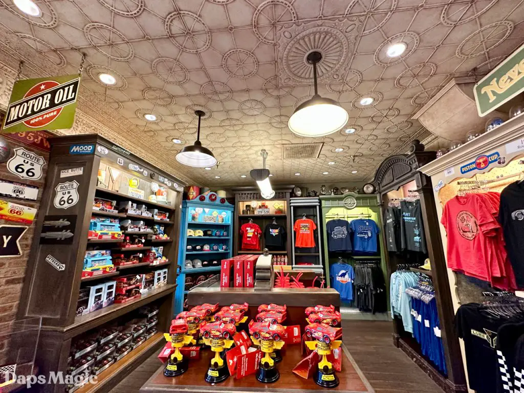 Radiator Springs Curios Reopens in Cars Land at Disney California Adventure