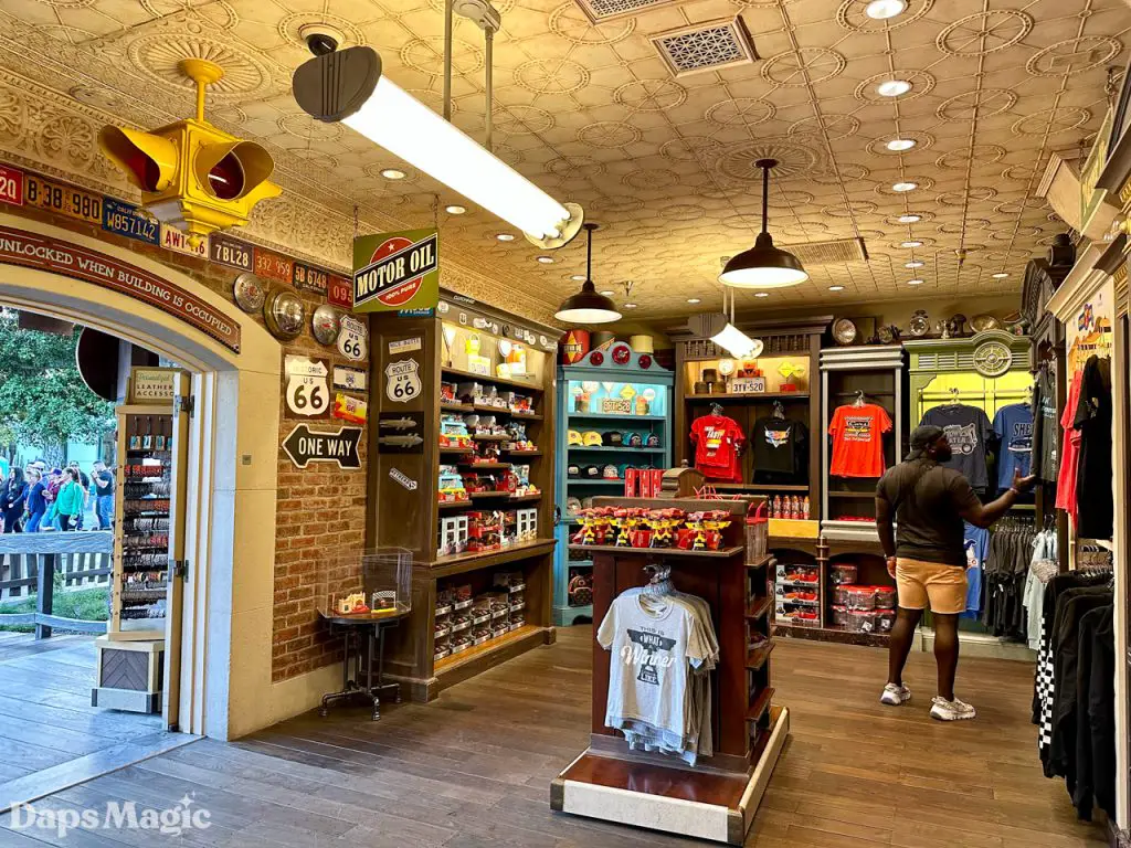 Radiator Springs Curios Reopens in Cars Land at Disney California Adventure