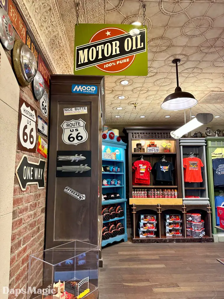 Radiator Springs Curios Reopens in Cars Land at Disney California Adventure