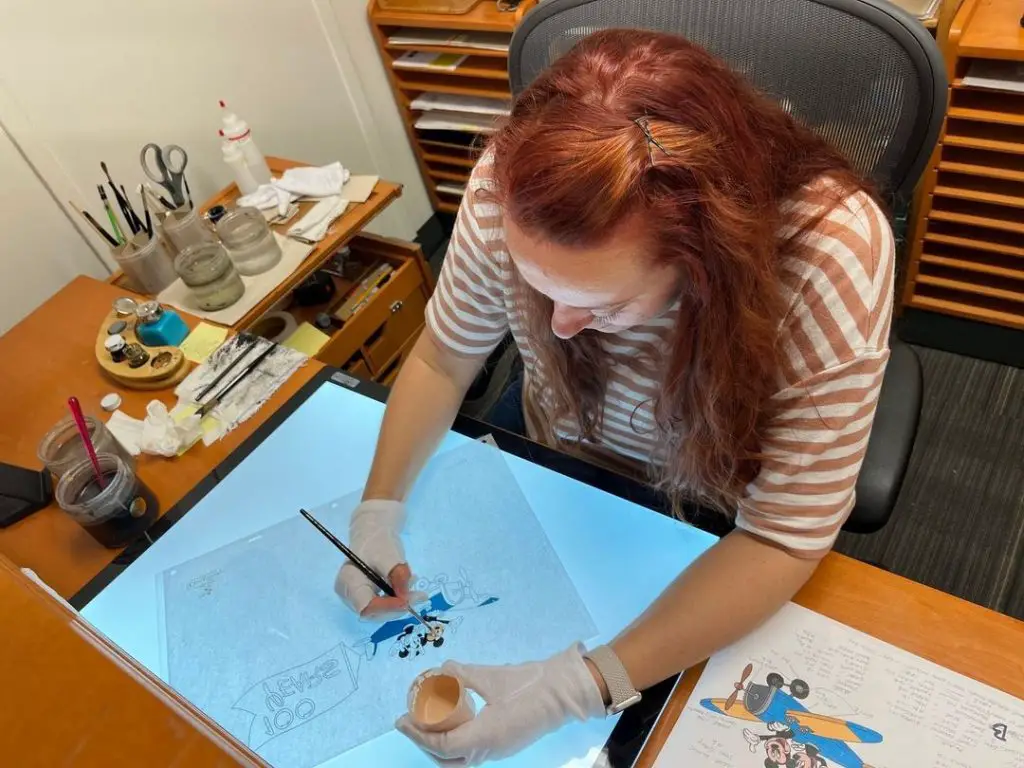 Walt Disney Animation Studios Ink & Paint Department Creates Beautiful ...