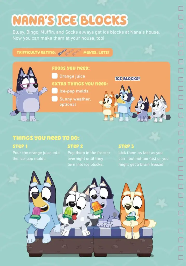 Bluey and Bingo's Fancy Restaurant Cookbook: Yummy Recipes, for Real Life - Now Available for ...