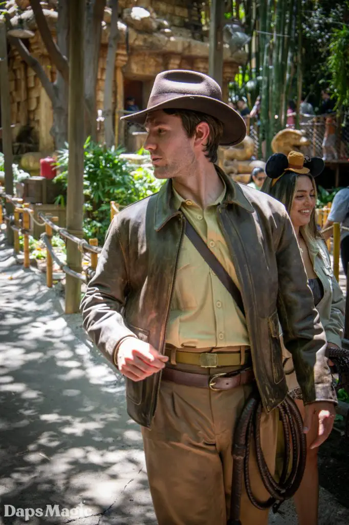 Indiana Jones Returns to Disneyland