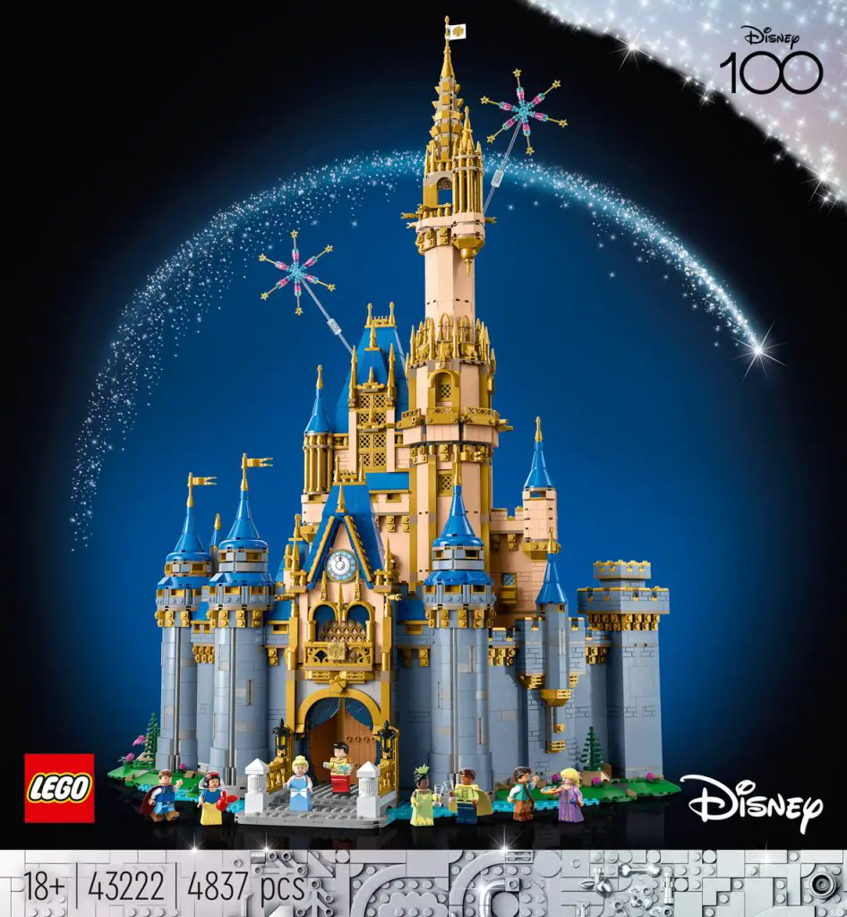 LEGO | Disney Castle Announced as Disney100 Continues ~ Daps Magic