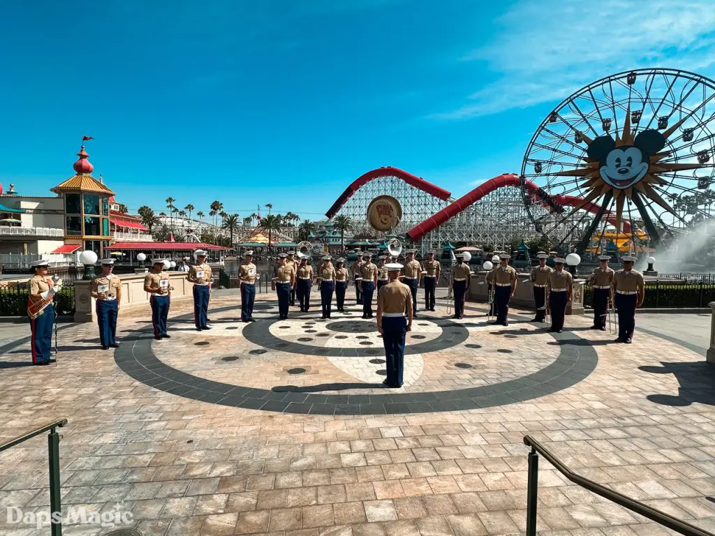 Toes Get Tapping as the 1st Division Marine Band Helps Disney ...
