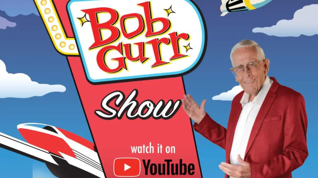 Disney Legend Bob Gurr Launches "The Bob Gurr Show"