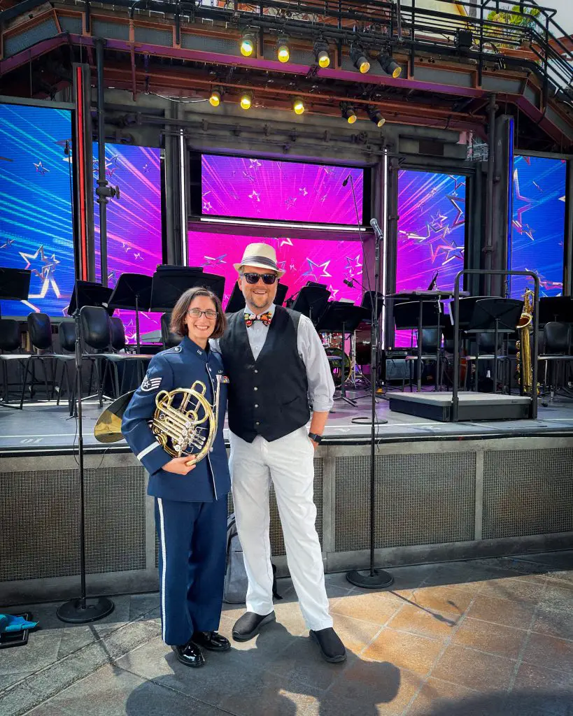 The 562nd Air Force Band Brings Added Patriotism to Disneyland Resort ...