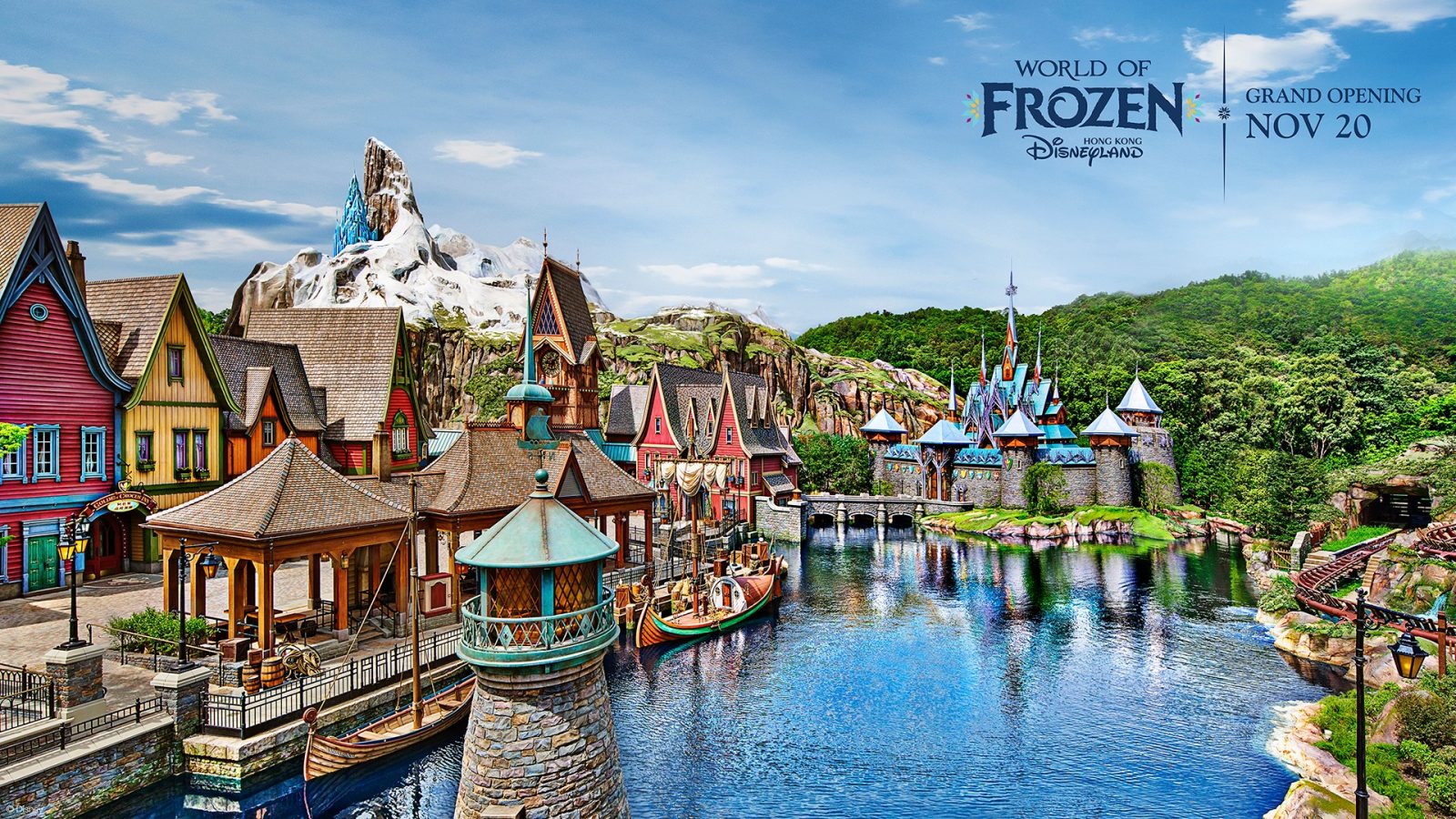 Hong Kong Disneyland Announces Opening Day for World of Frozen