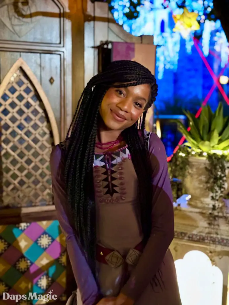 Asha From Disney's 'Wish' Arrives at Disneyland