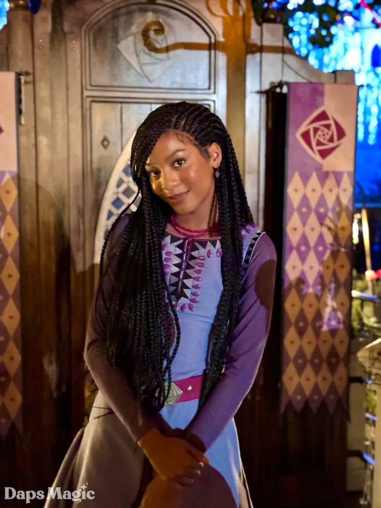 Asha From Disney's 'Wish' Arrives at Disneyland