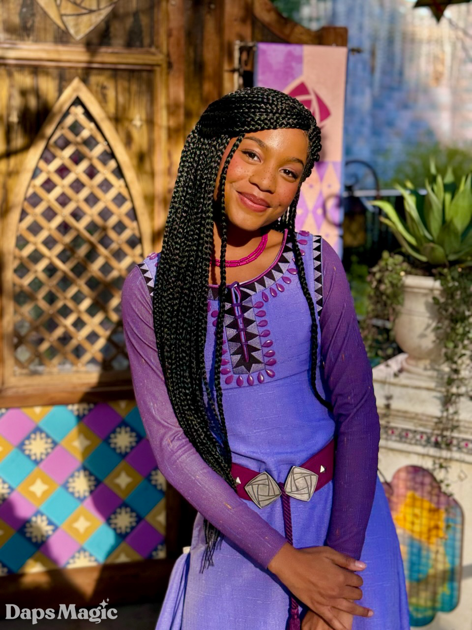 Asha From Disney's 'Wish' Arrives at Disneyland