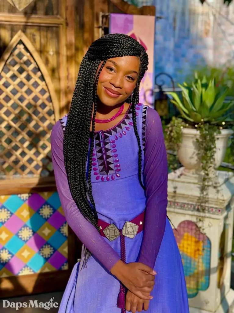 Asha From Disney's 'Wish' Arrives at Disneyland