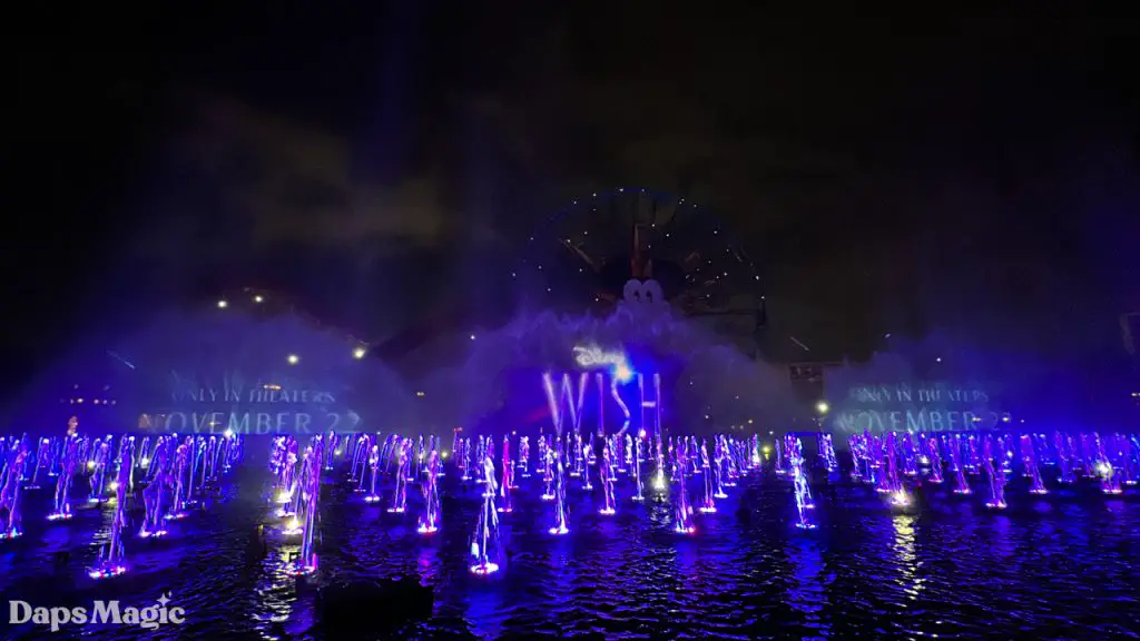New 'Wish' Animated Water Short Now Shown Ahead of World of Color ...