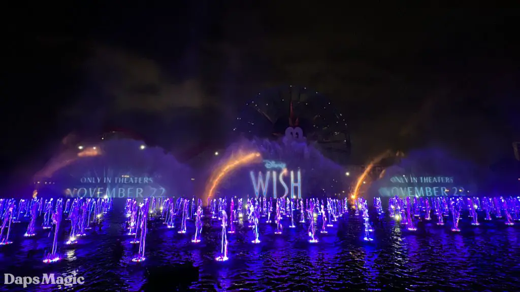 New 'Wish' Animated Water Short Now Shown Ahead of World of Color ...