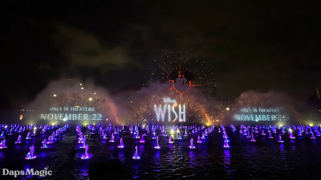 New 'Wish' Animated Water Short Now Shown Ahead of World of Color ...