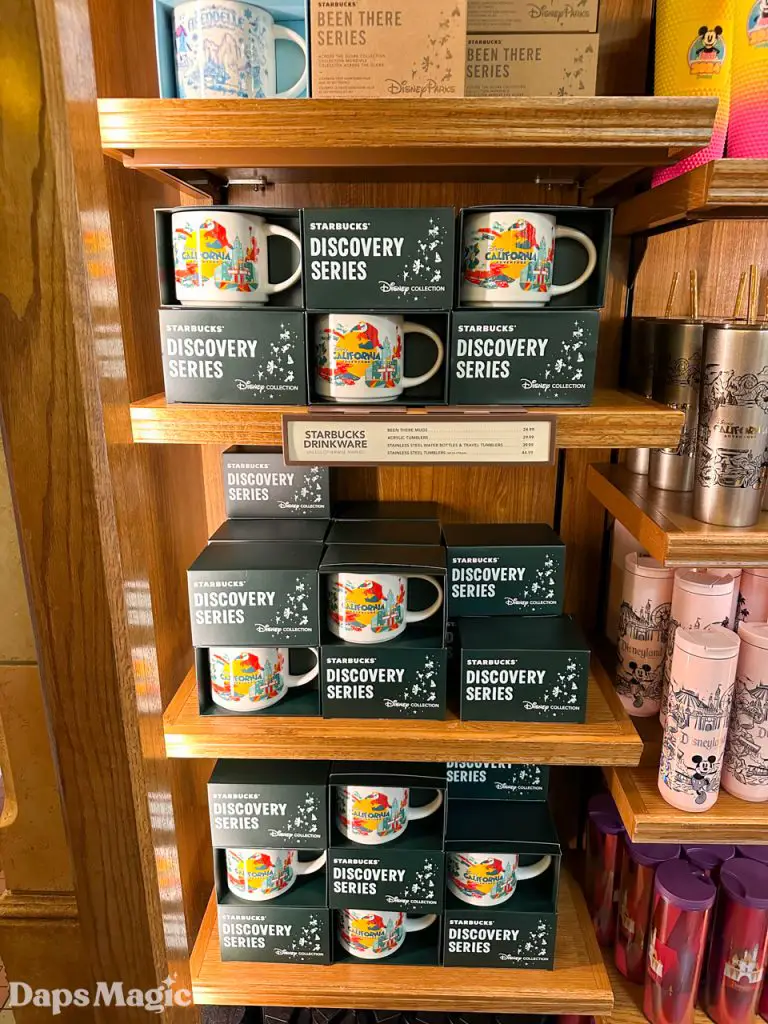 New Starbucks Discovery Series Mugs Arrive at Disneyland Resort
