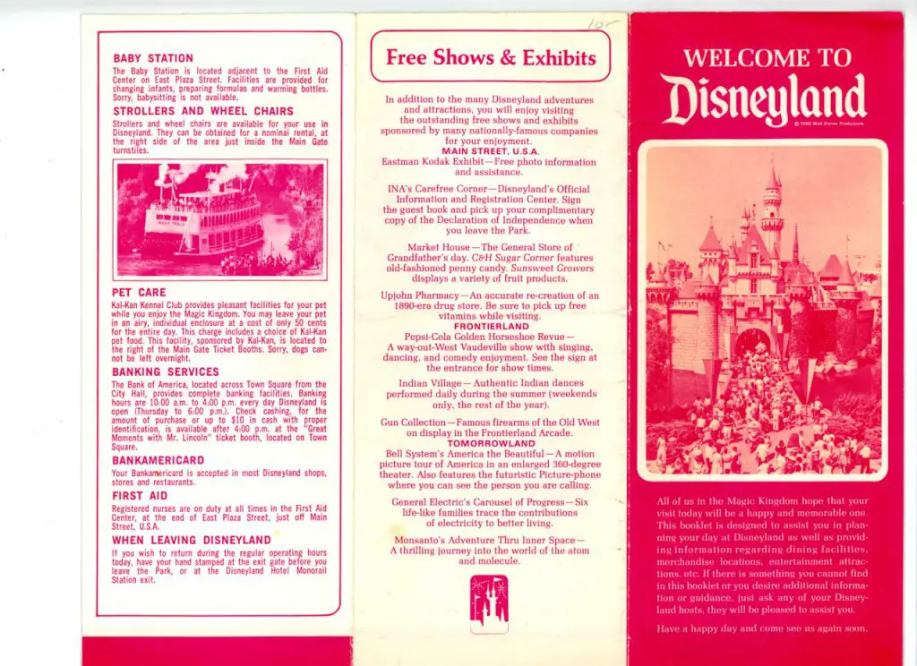 Remembering Disneyland 55 Years Ago