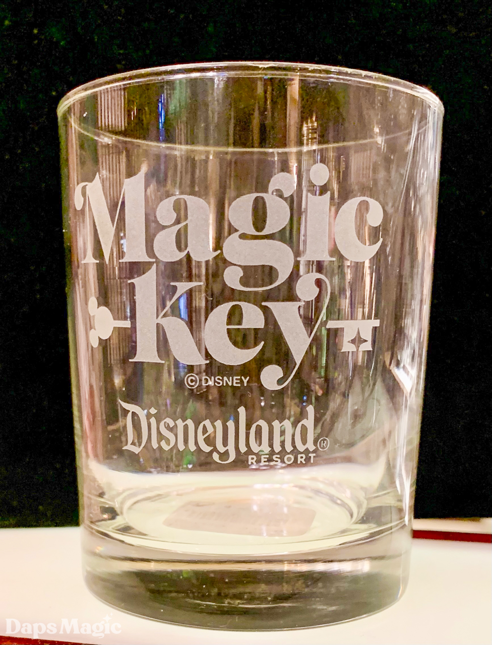Disneyland Magic Key Glassware Comes to Crystal Arts