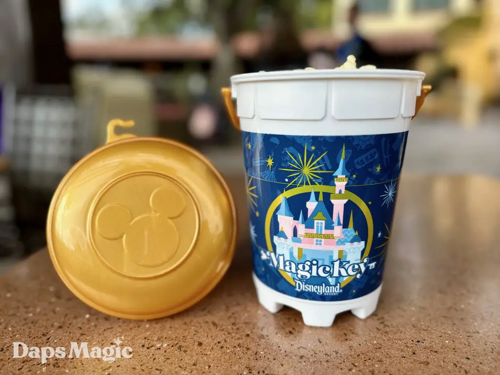 Magic Key Refillable Popcorn Buckets are Back at the Disneyland Resort ...