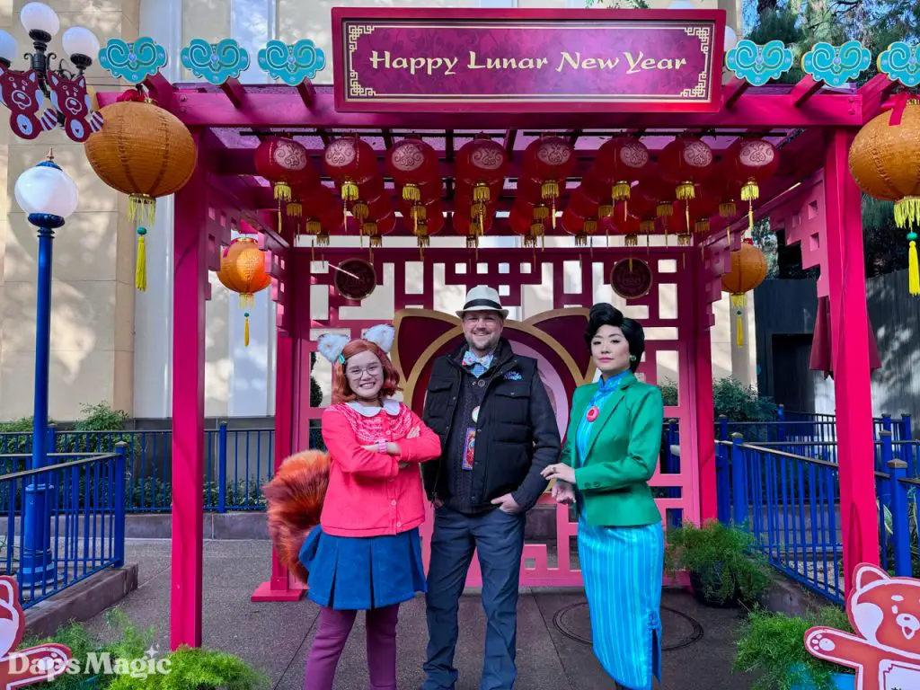 Mei Lee and Ming Lee Arrive at Disney California Adventure for Lunar ...