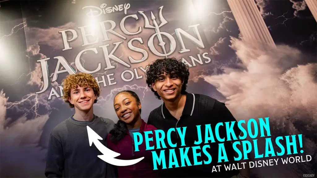 Percy Jackson Exhibit Debuts At Walt Disney World Resort