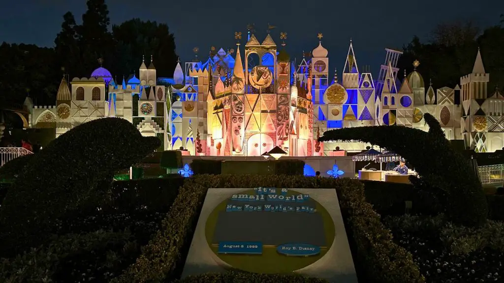 "it's a small world" Reopens in Classic Form at Disneyland