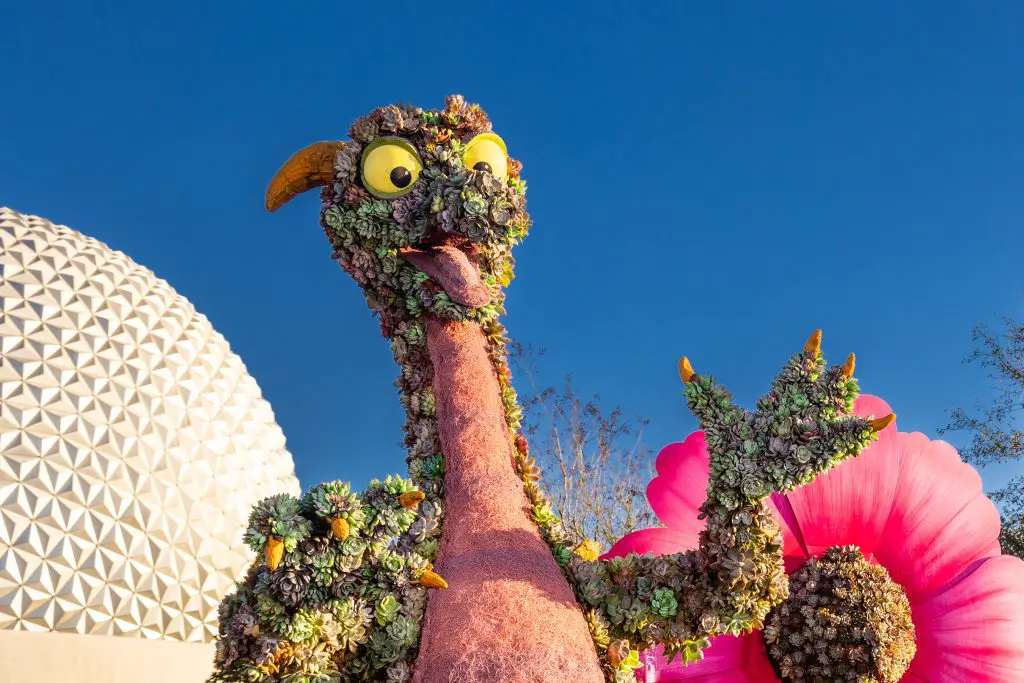 Figment Comes to Life in Topiary Form Ahead of 2024 EPCOT International ...