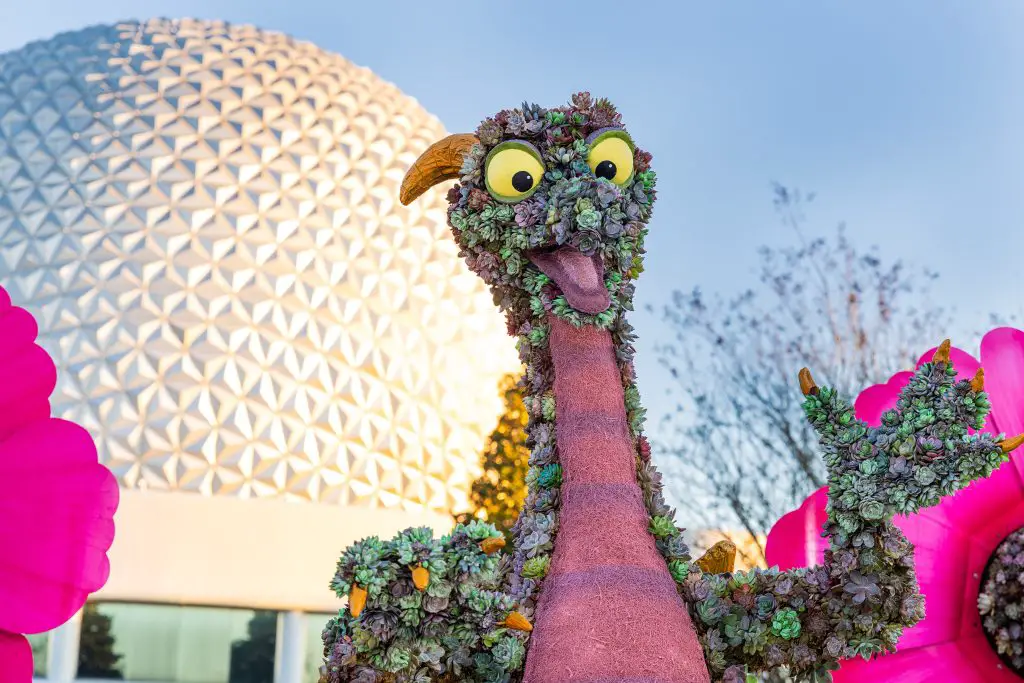 Figment Comes to Life in Topiary Form Ahead of 2024 EPCOT International ...