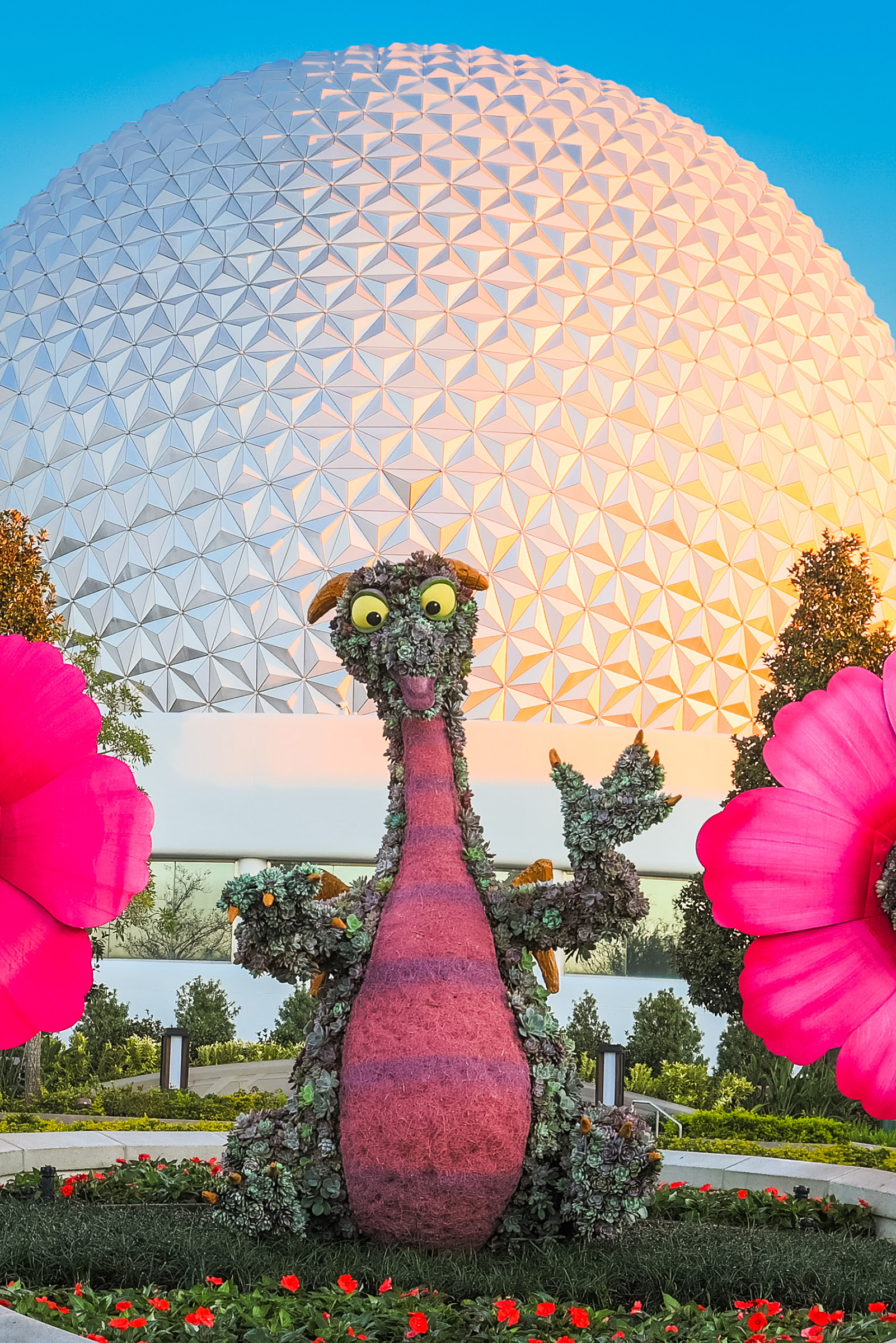 Figment Comes to Life in Topiary Form Ahead of 2024 EPCOT International ...