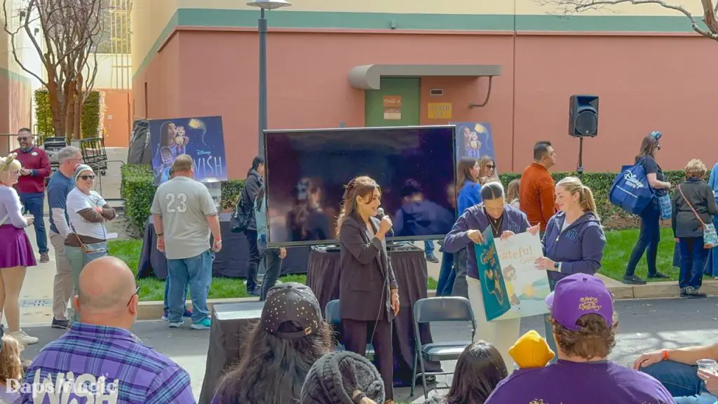 D23 Hosts Disney 'Wish' Sing-Along Event at Walt Disney Studios
