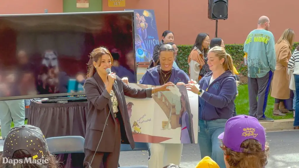 D23 Hosts Disney 'Wish' Sing-Along Event at Walt Disney Studios