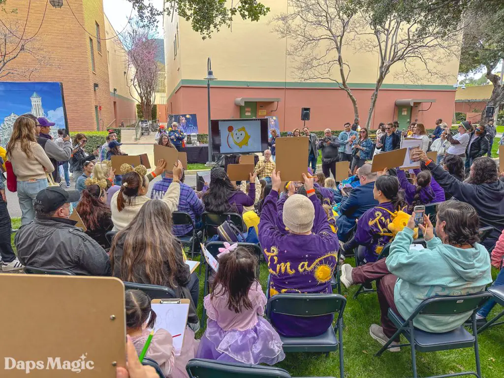 D23 Hosts Disney 'Wish' Sing-Along Event at Walt Disney Studios