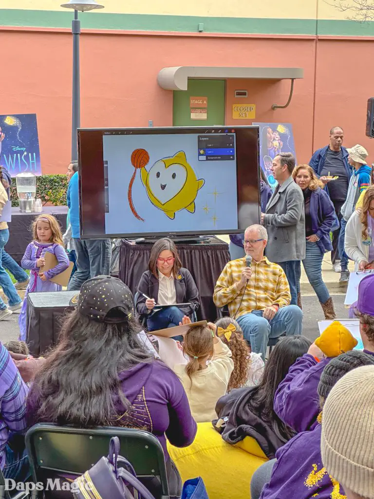 D23 Hosts Disney 'Wish' Sing-Along Event at Walt Disney Studios