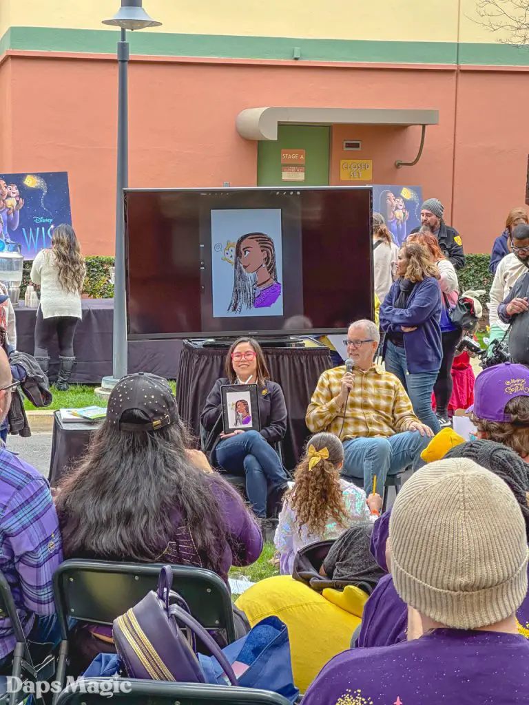 D23 Hosts Disney 'Wish' Sing-Along Event at Walt Disney Studios